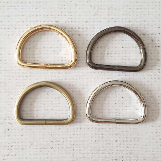 D-RINGS FOR BAG MAKING | BAG HARDWARE | PURPLE STITCHES – Purple Stitches