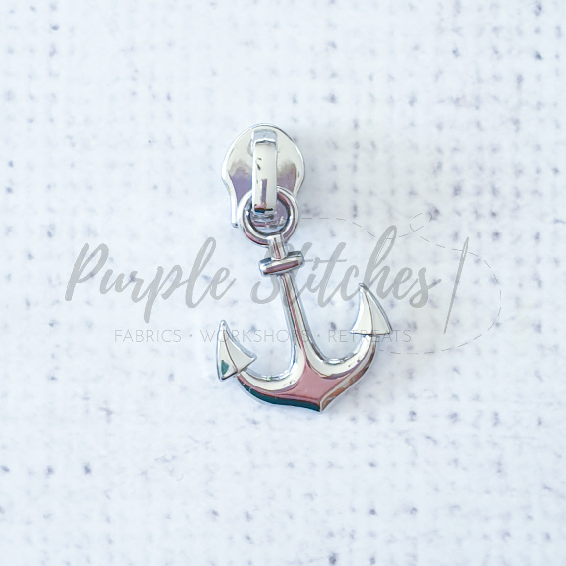ANCHOR #5 ZIPPER PULLS | HABERDASHERY | PURPLE STITCHES – Purple Stitches