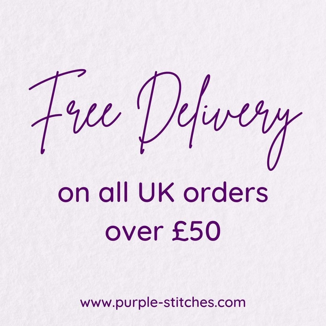 Heather Hippo | Funky Friends Factory | Purple Stitches